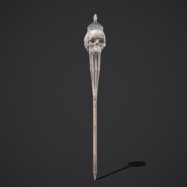 Skull Torch 3D model - TurboSquid 1806424
