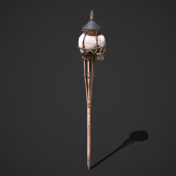 Skull Torch 3D model - TurboSquid 1806424