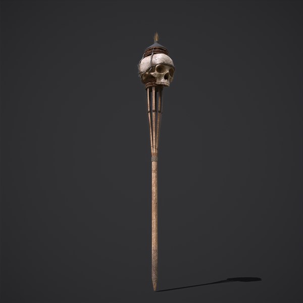 Skull Torch 3D model - TurboSquid 1806424