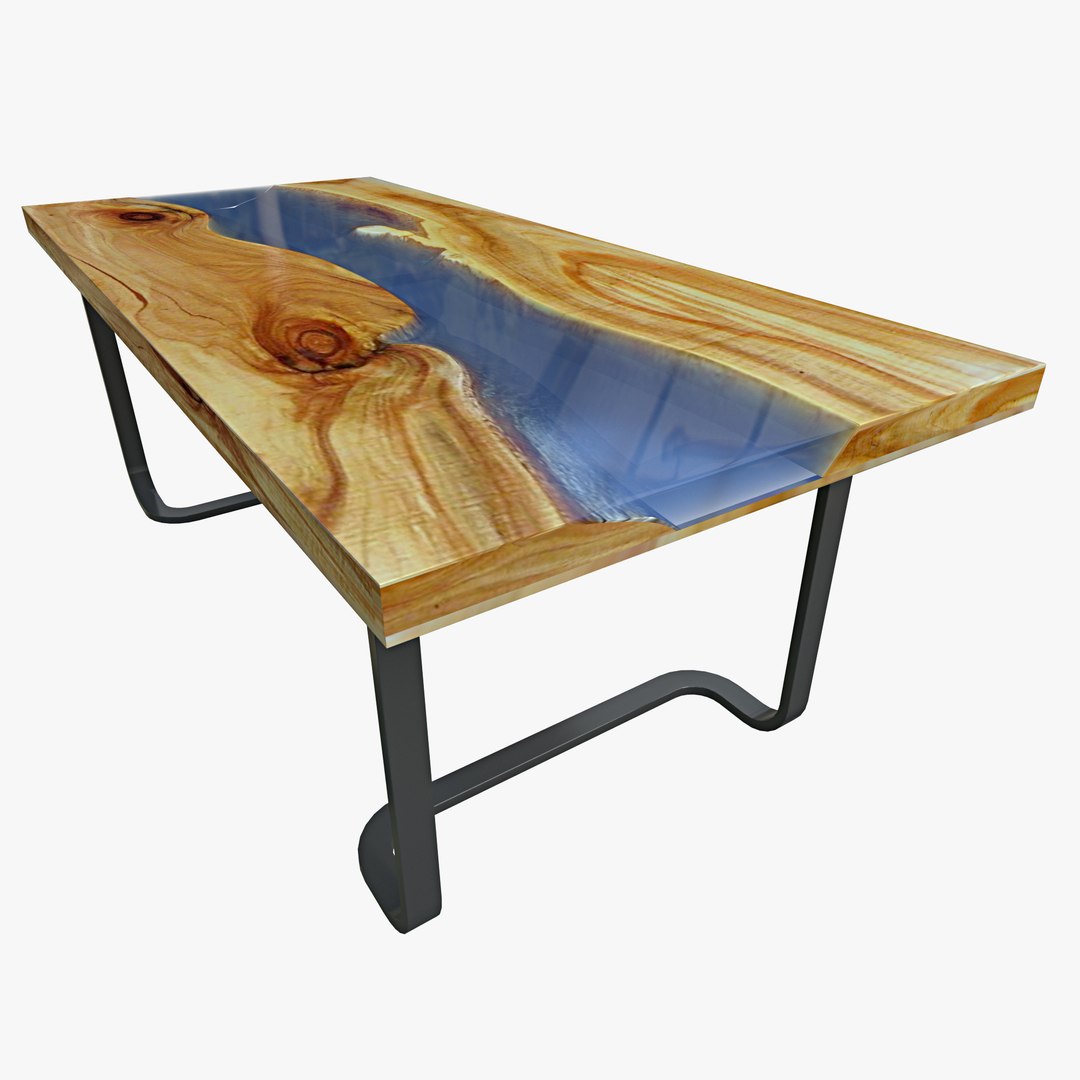 Epoxy Table Wood 3D Model - TurboSquid 1382864