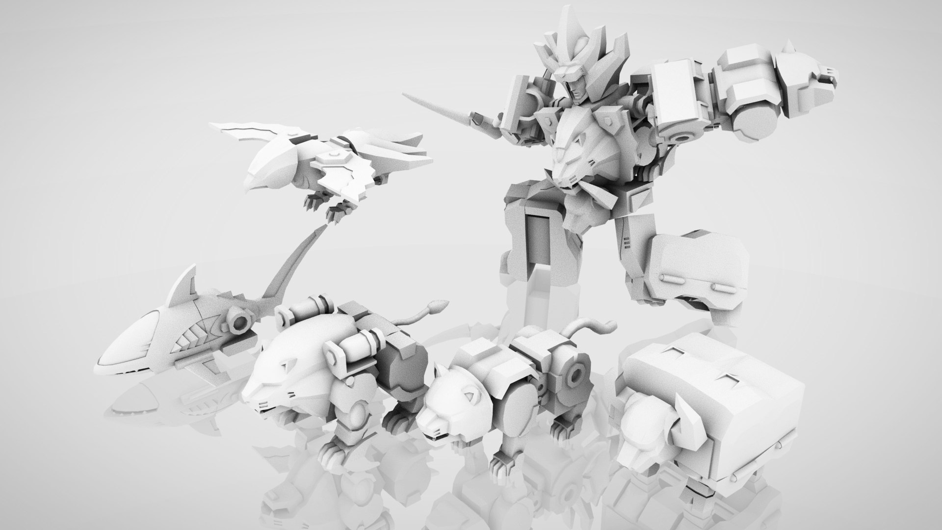 Robot Animals - Mech 3D - TurboSquid 1829406