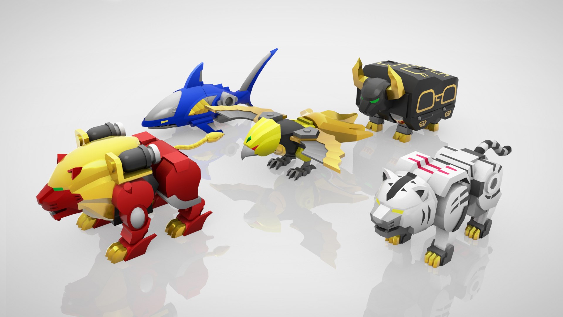 Robot Animals - Mech 3D - TurboSquid 1829406