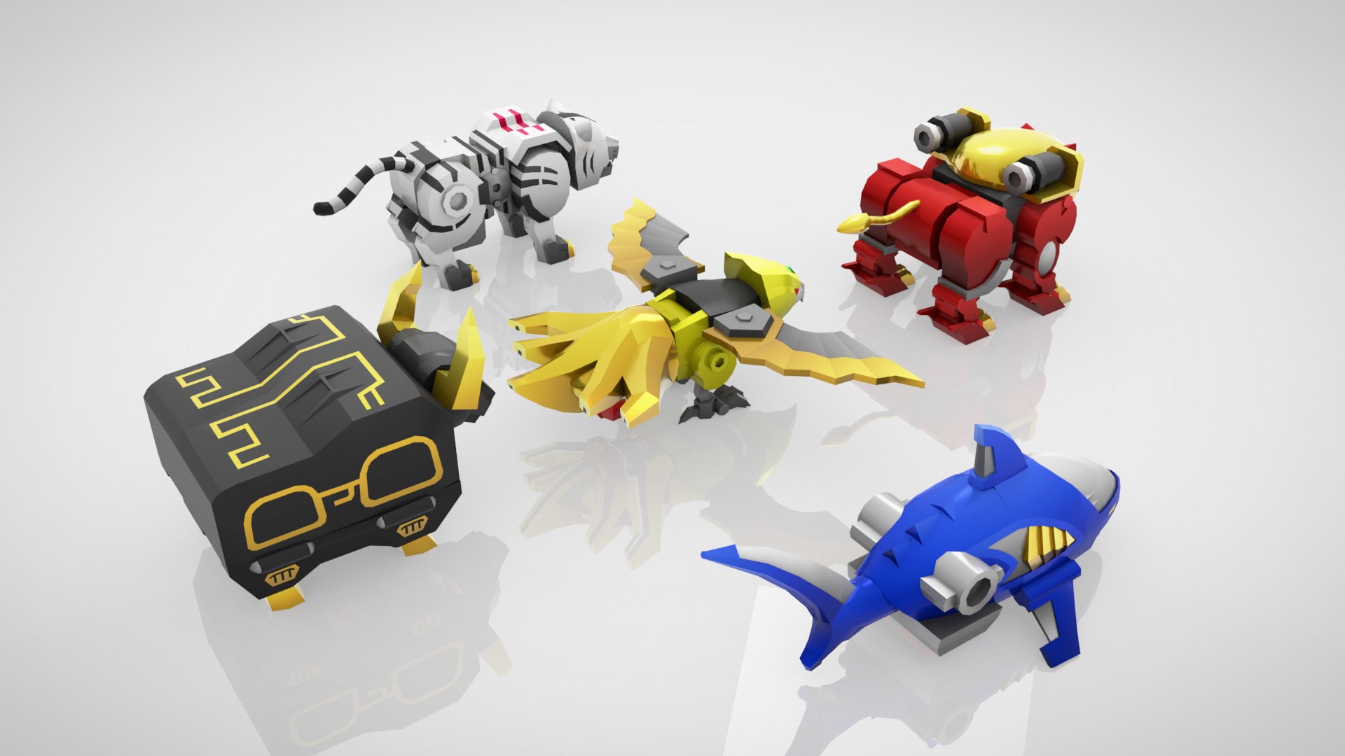 Robot Animals - Mech 3D - TurboSquid 1829406