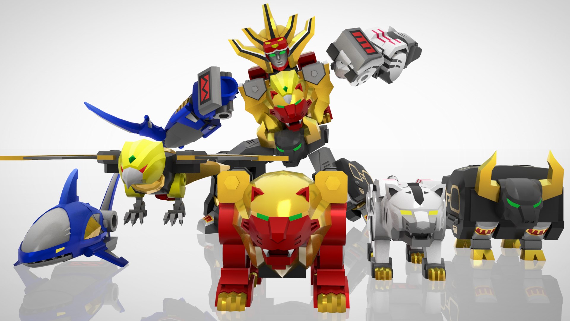 Robot Animals - Mech 3D - TurboSquid 1829406