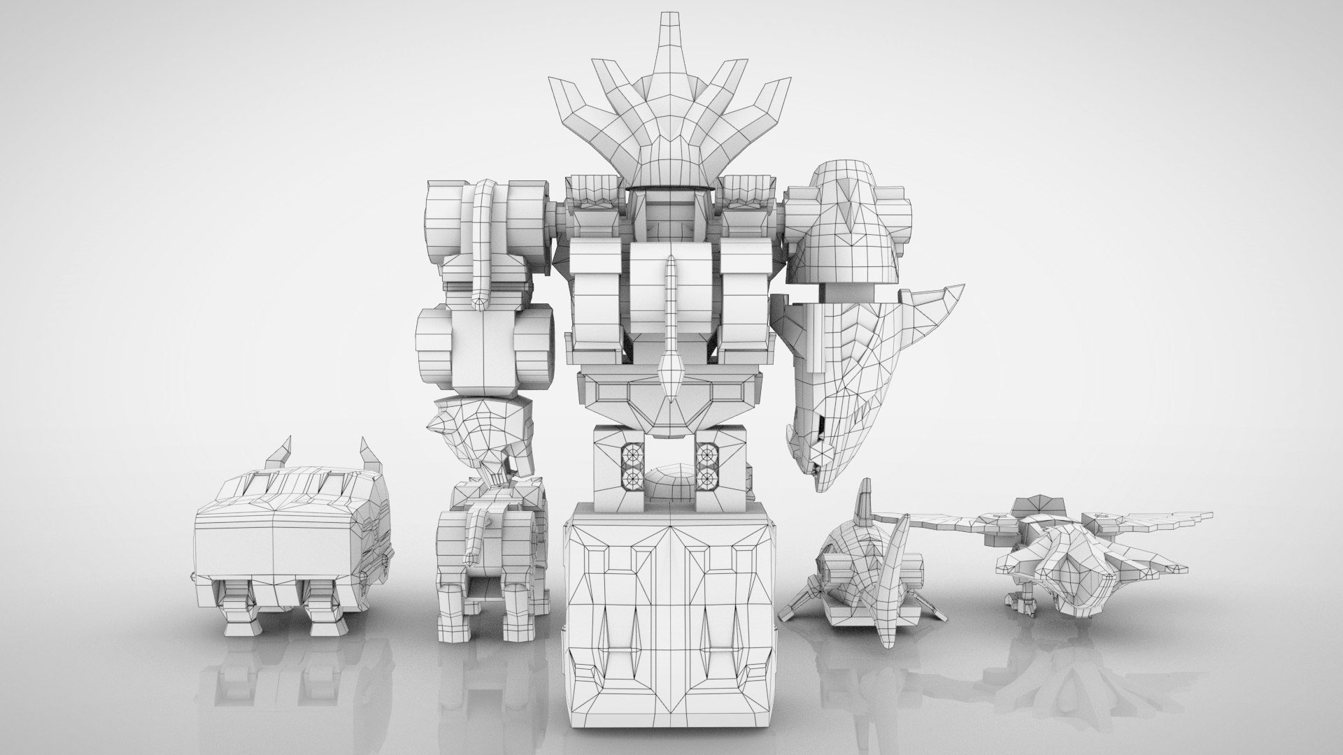 Robot Animals - Mech 3D - TurboSquid 1829406