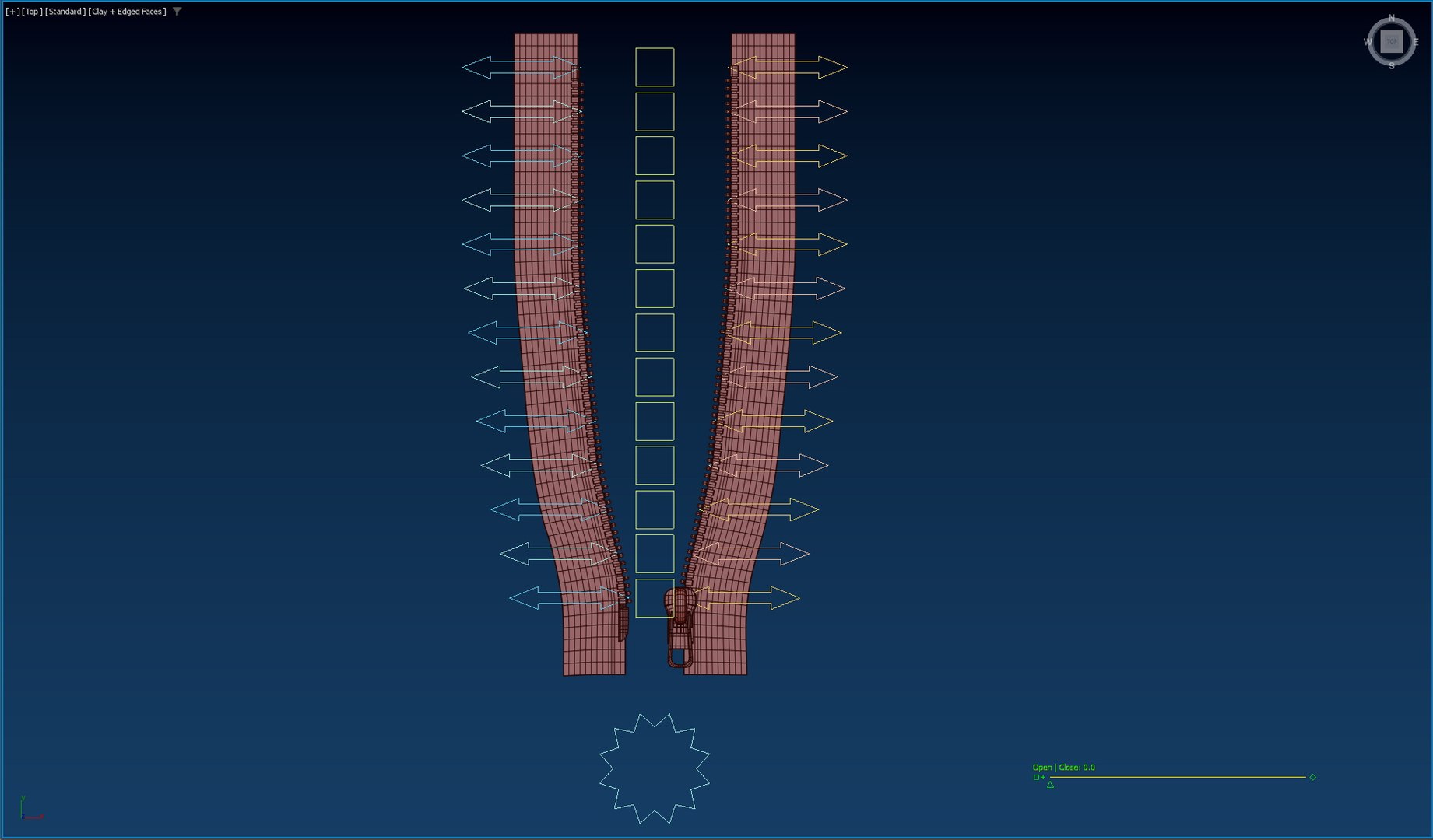 3D Zipper rigged - TurboSquid 1978084