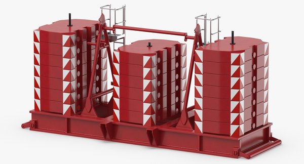 Crane super lift counterweight 3D model - TurboSquid 1681035