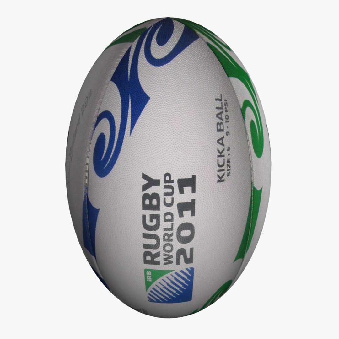 3d Rugby Ball