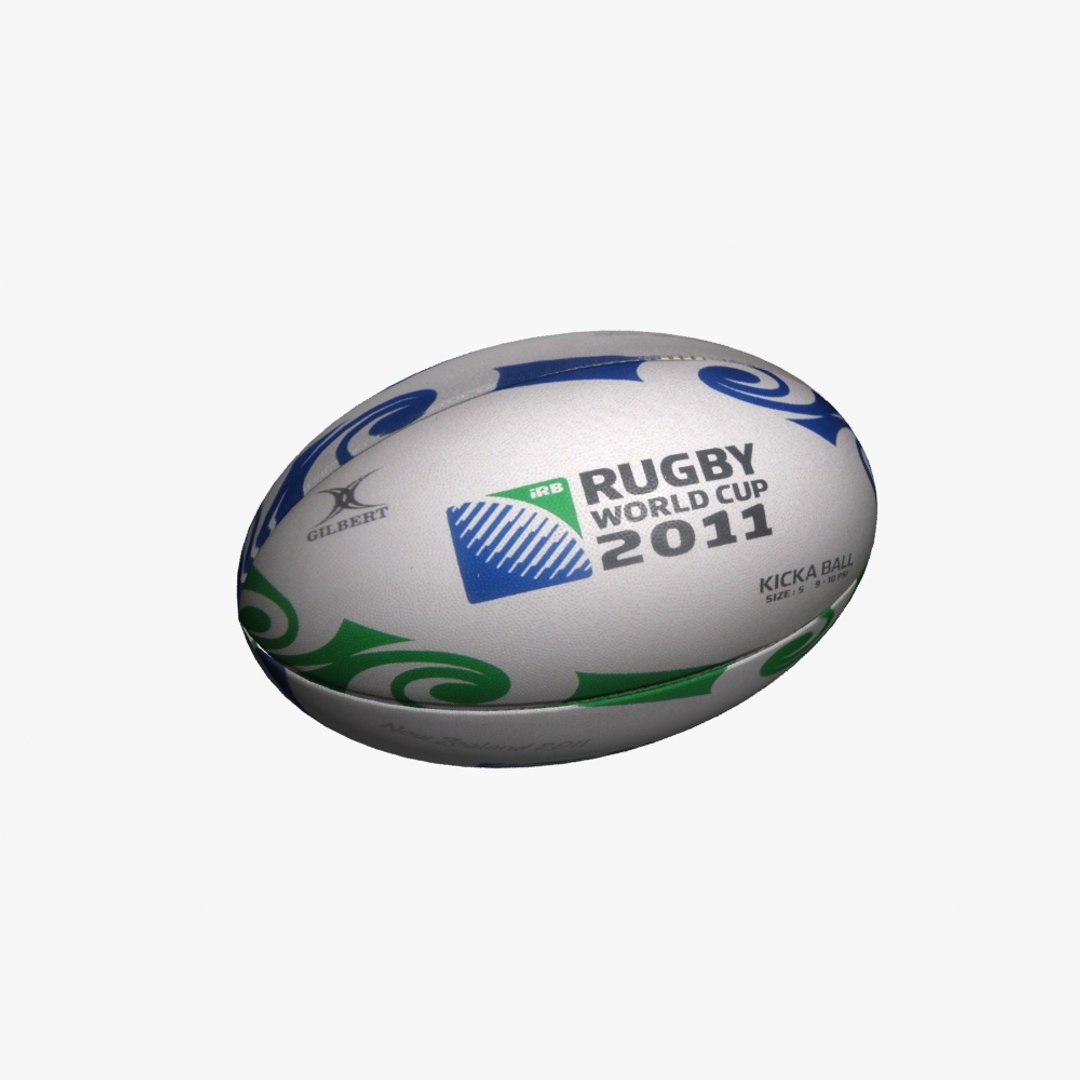 3d Rugby Ball