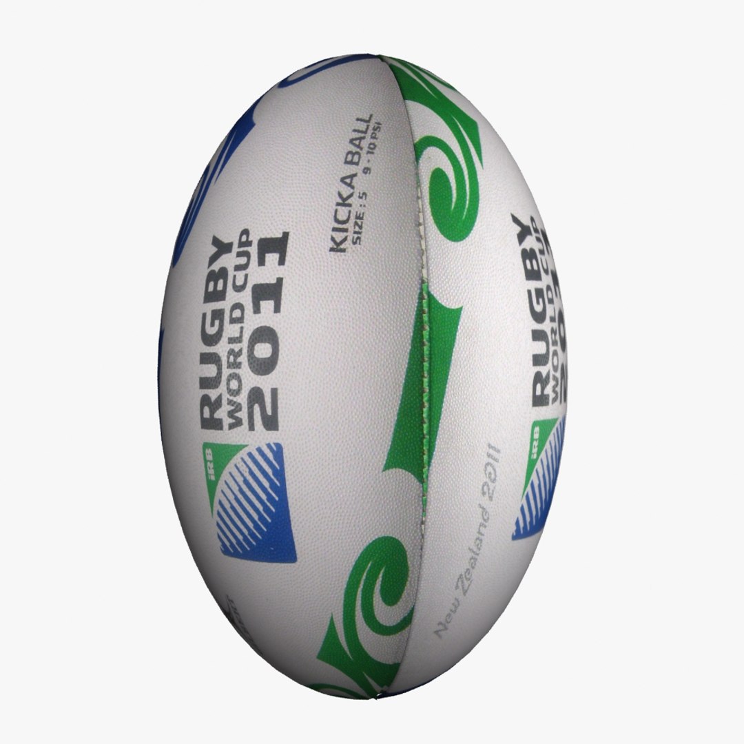 3d Rugby Ball