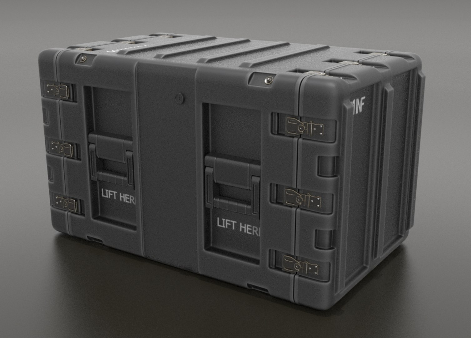 military crate 3d model