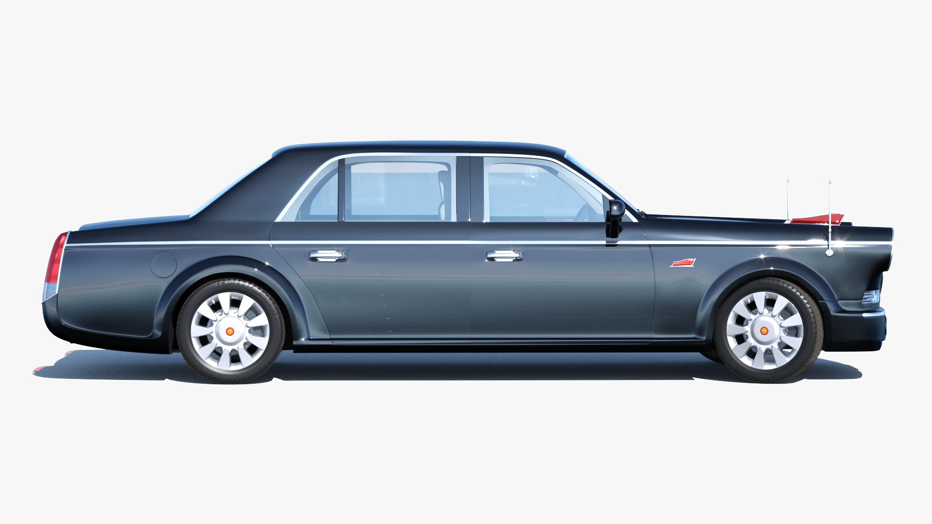 Hongqi L5 3D Model - TurboSquid 2040289