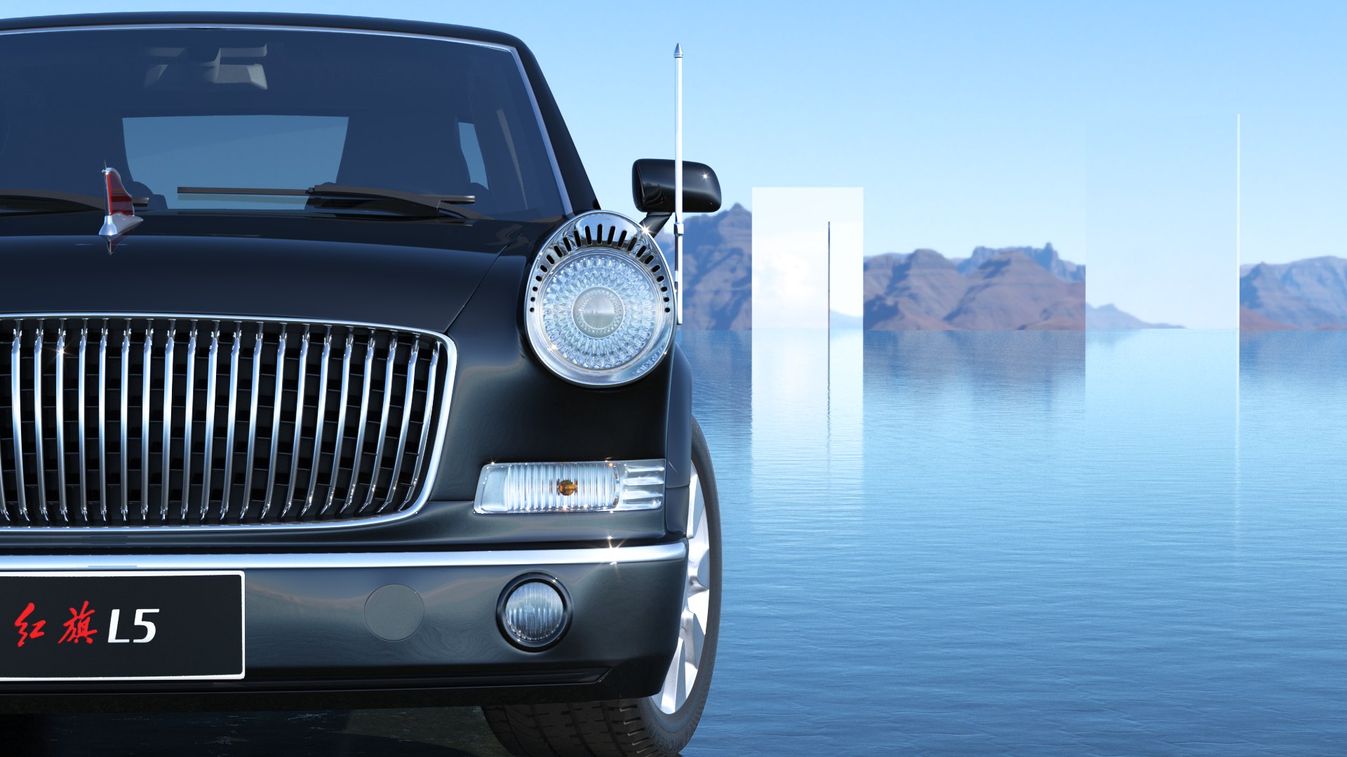 Hongqi L5 3D Model - TurboSquid 2040289