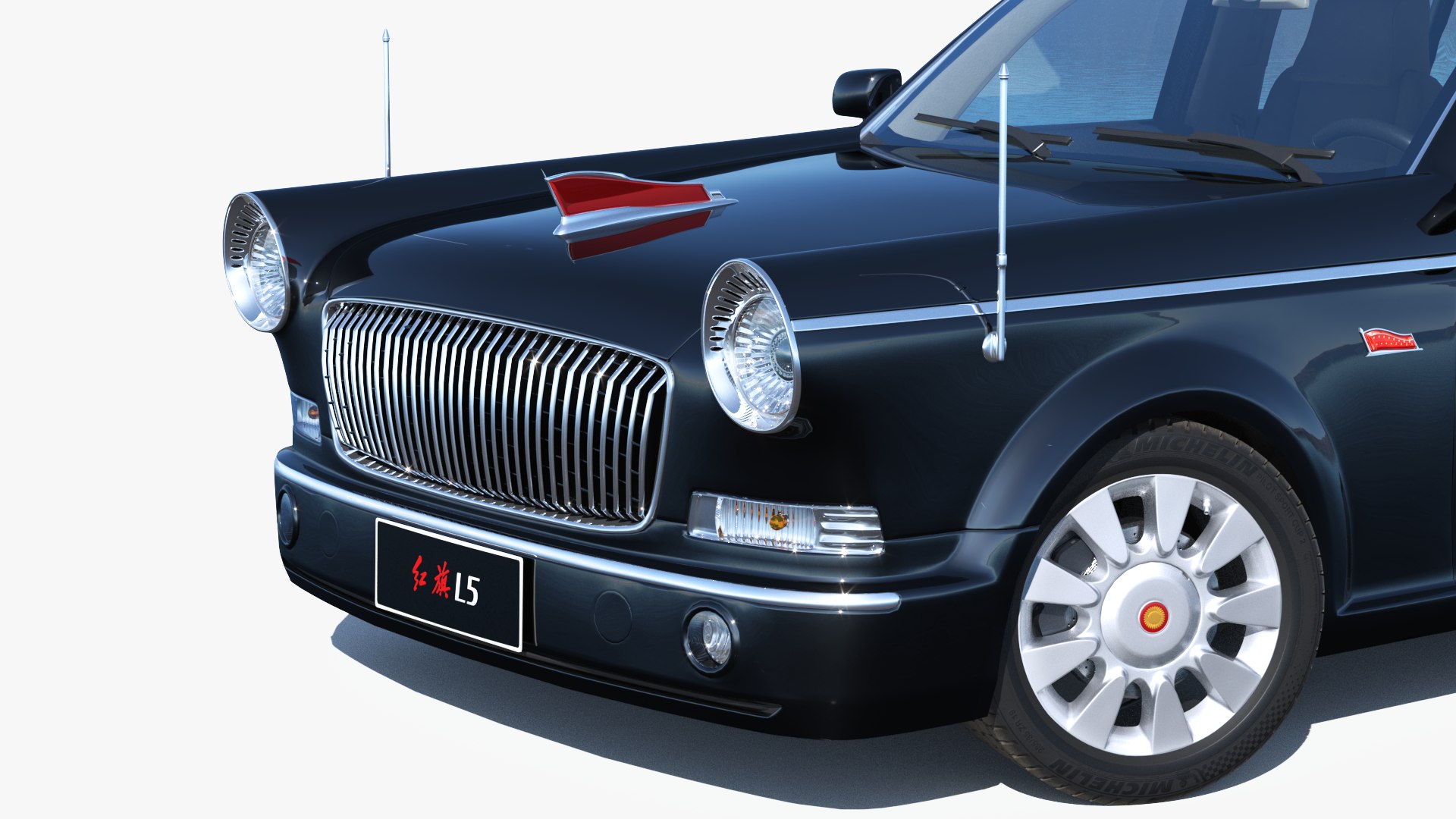 Hongqi L5 3D Model - TurboSquid 2040289