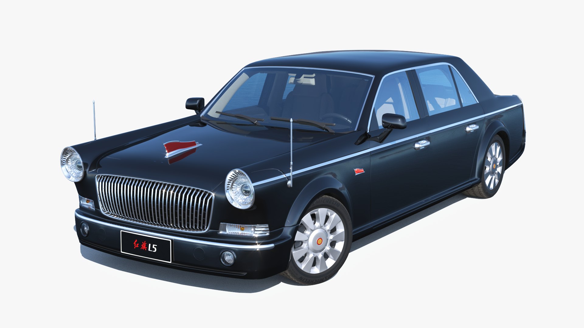 Hongqi L5 3D Model - TurboSquid 2040289