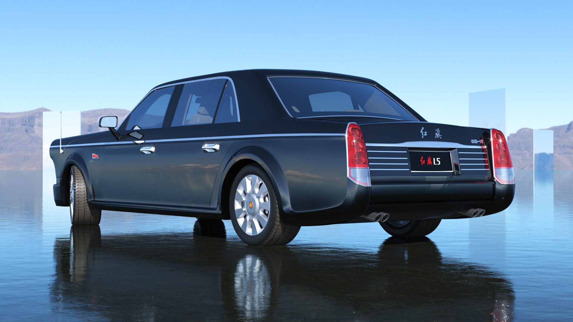 Hongqi L5 3D Model - TurboSquid 2040289