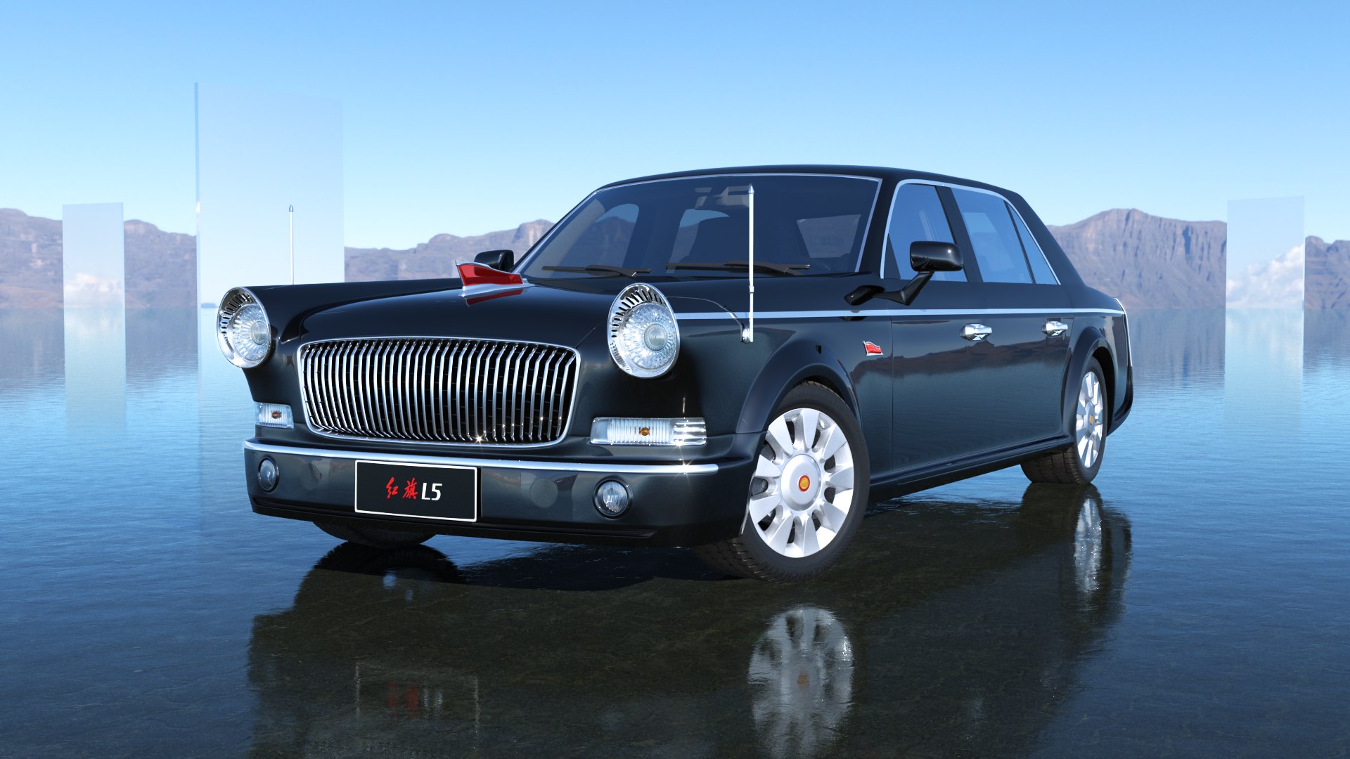 Hongqi L5 3D model - TurboSquid 2040289