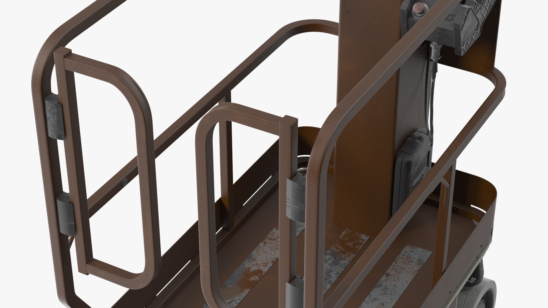 Vertical Mast Lift Dirty Rigged 3D model - TurboSquid 1870751