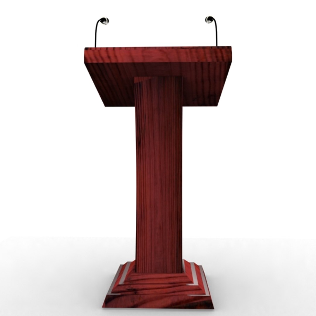 Podium Model - TurboSquid 1472537