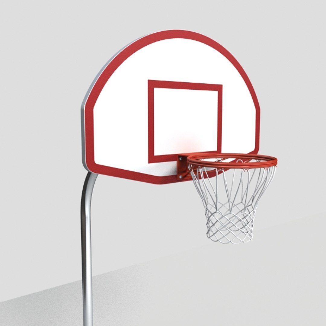 3d Basketball Hoop Model