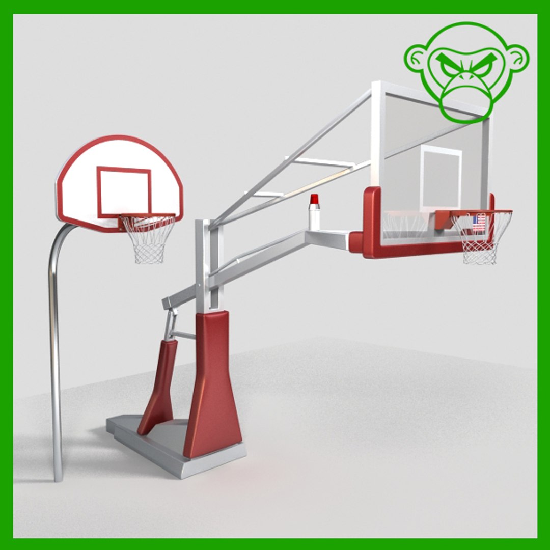 3d Basketball Hoop Model