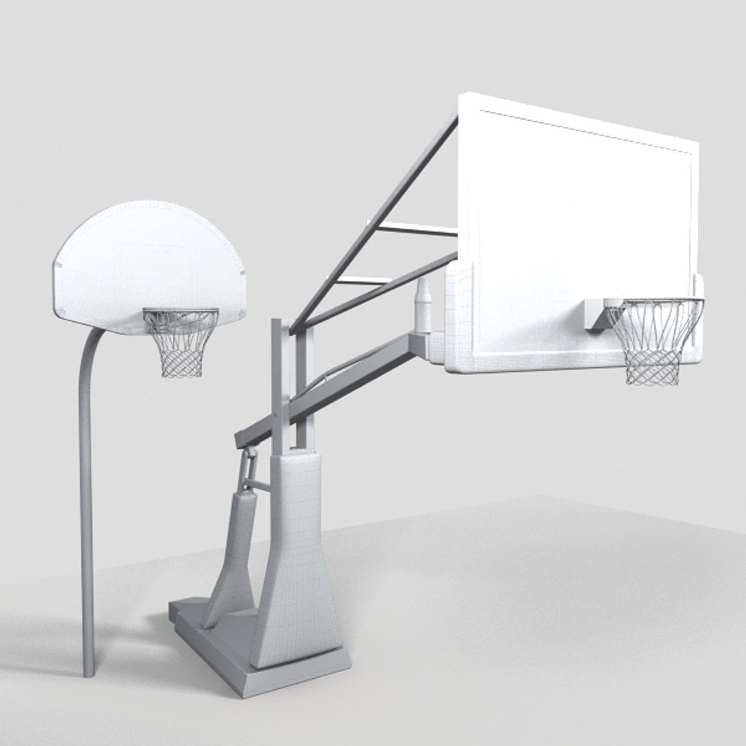 3d Basketball Hoop Model