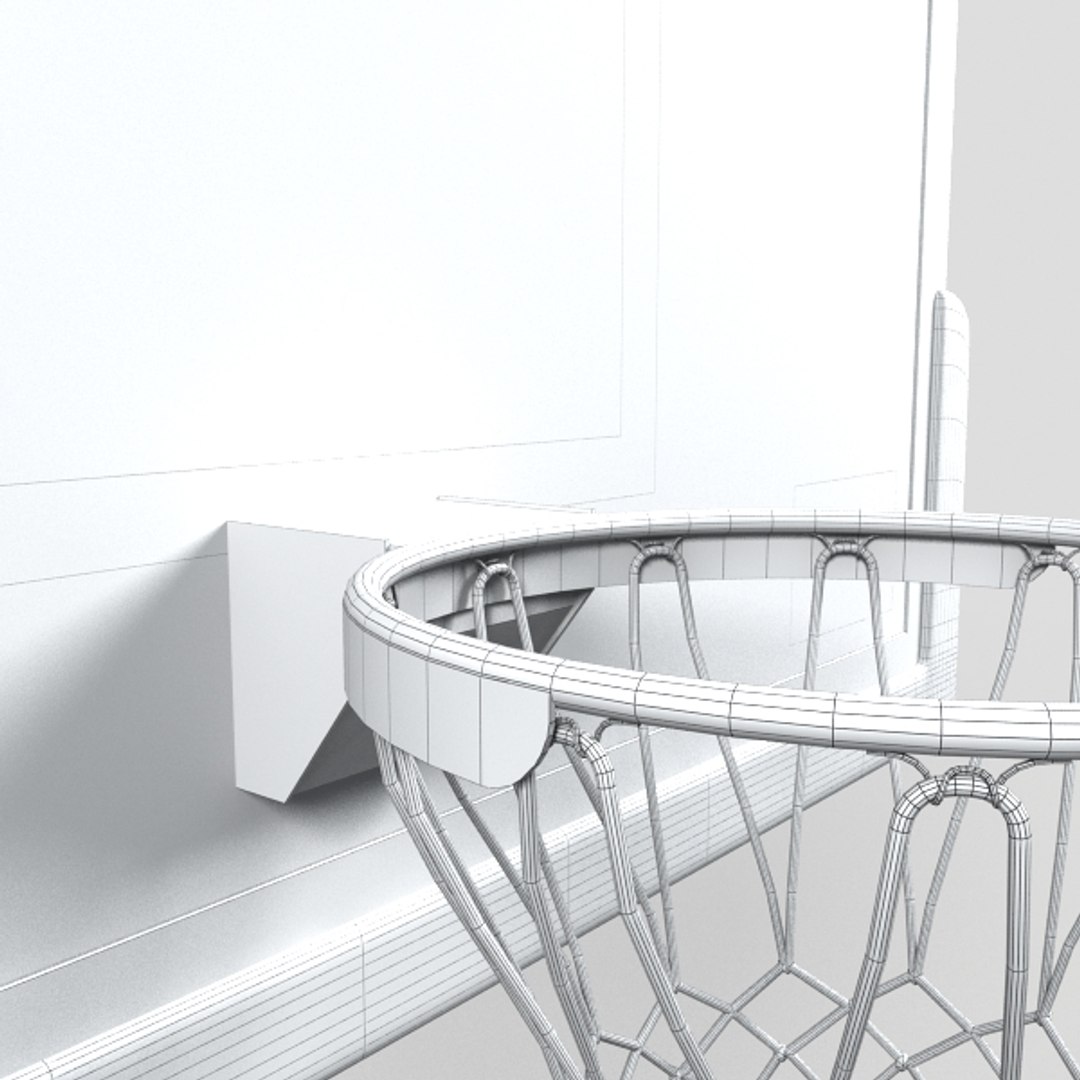 3d Basketball Hoop Model