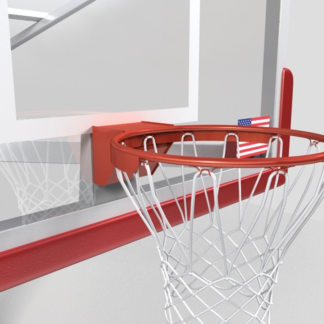 3d Basketball Hoop Model