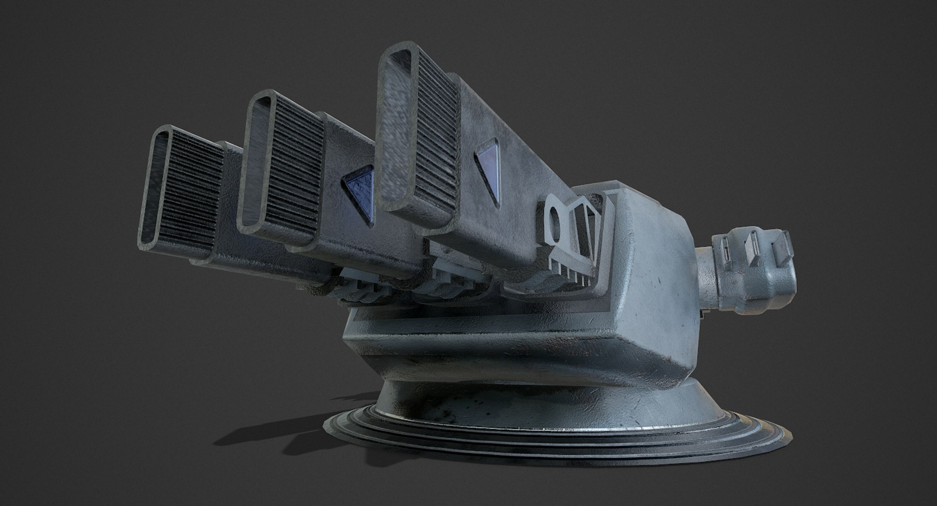 3D Heavy Plasma Cannon Sci-fi Model - TurboSquid 1406578