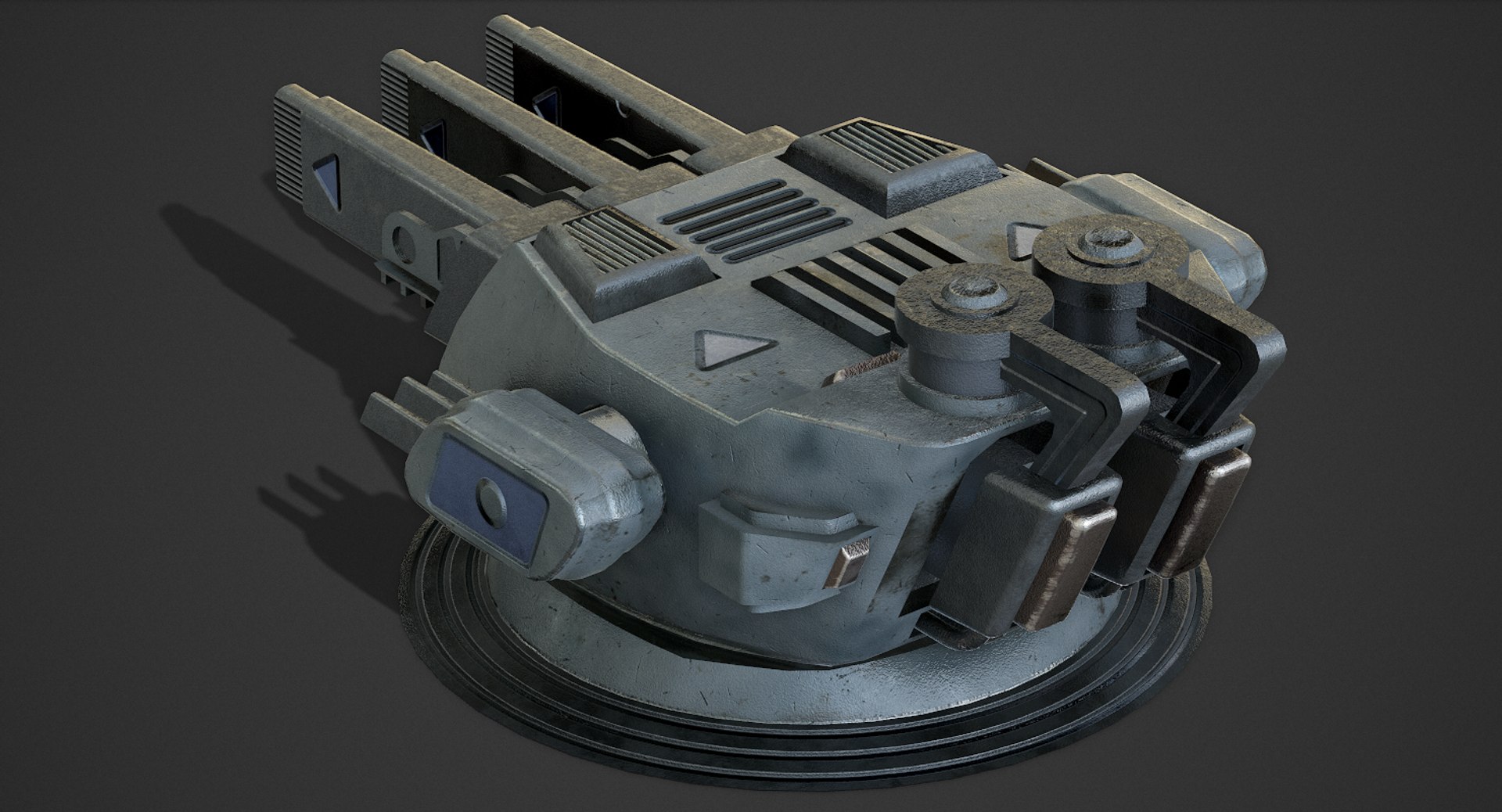 3D Heavy Plasma Cannon Sci-fi Model - TurboSquid 1406578