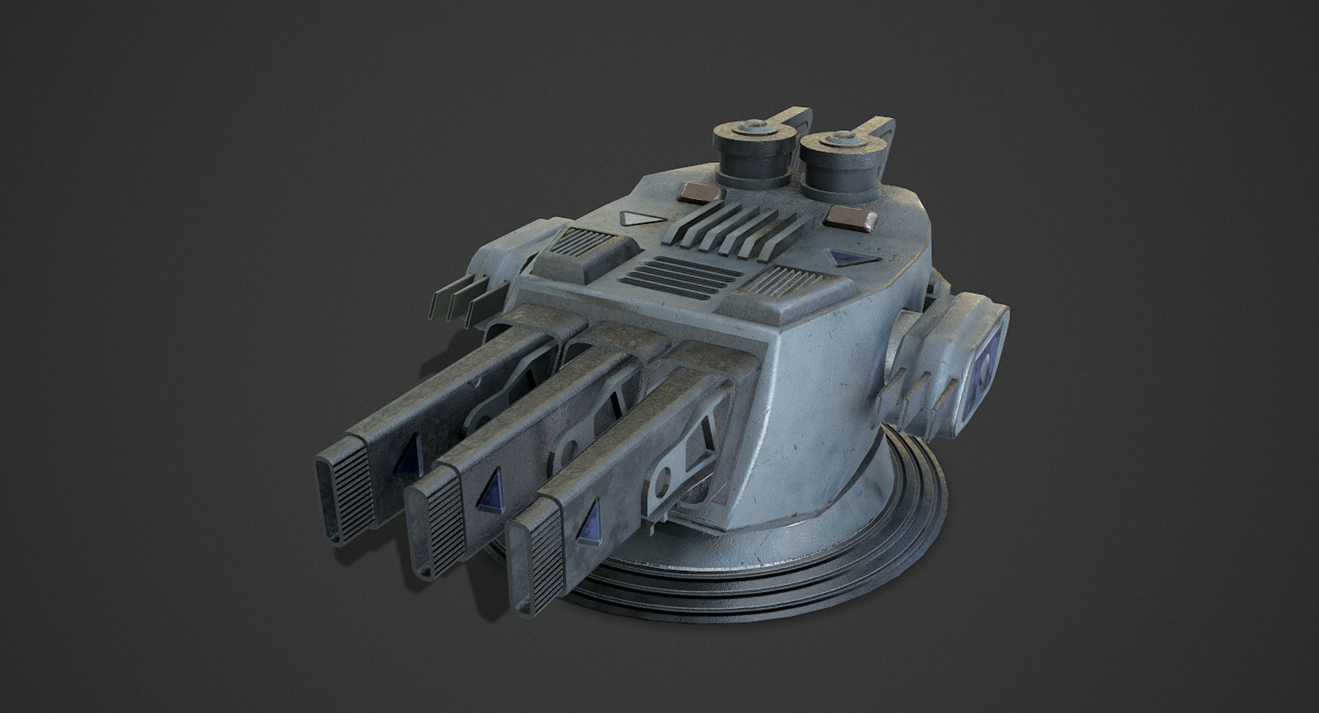 3D Heavy Plasma Cannon Sci-fi Model - TurboSquid 1406578