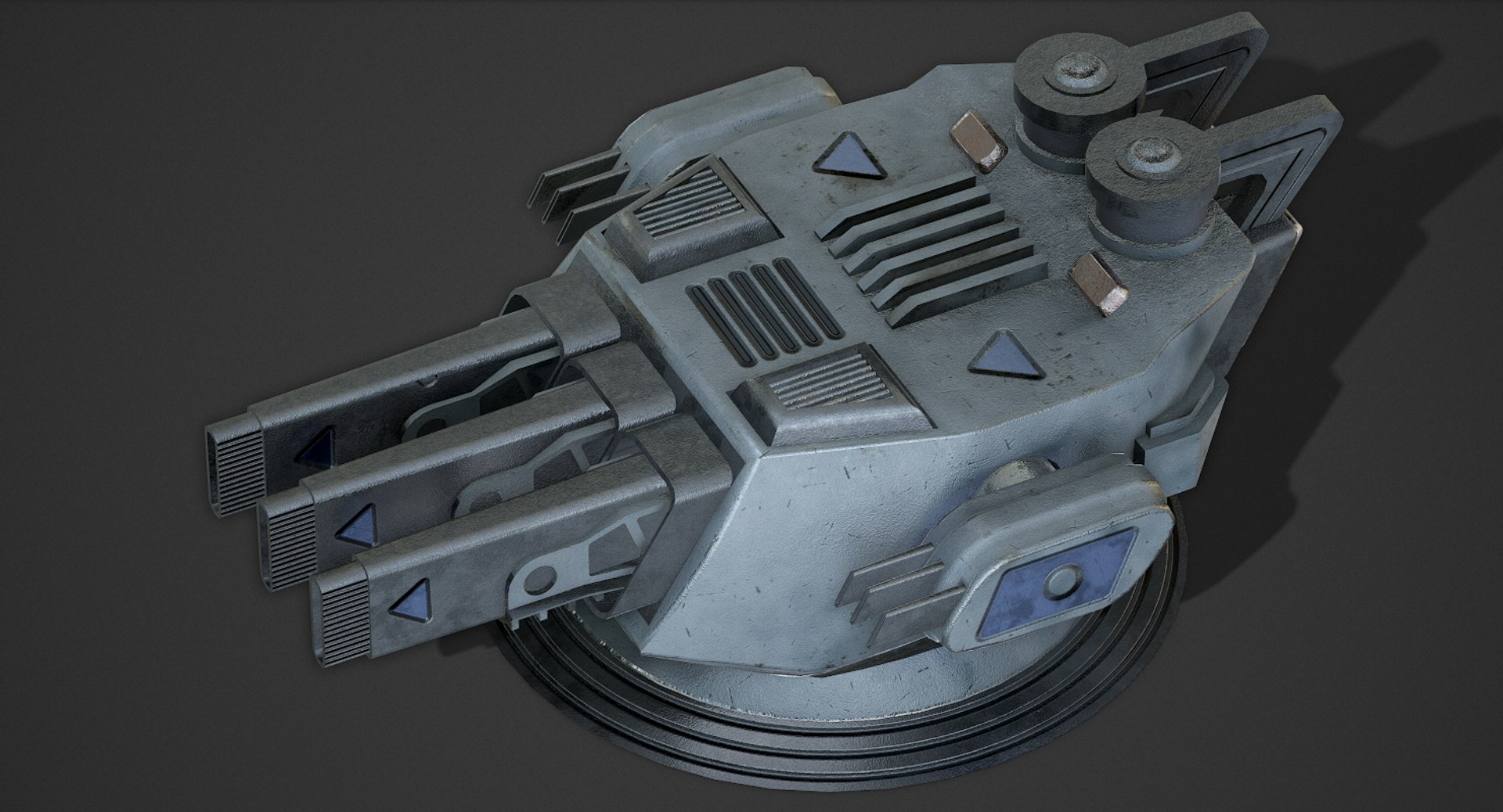3D Heavy Plasma Cannon Sci-fi Model - TurboSquid 1406578