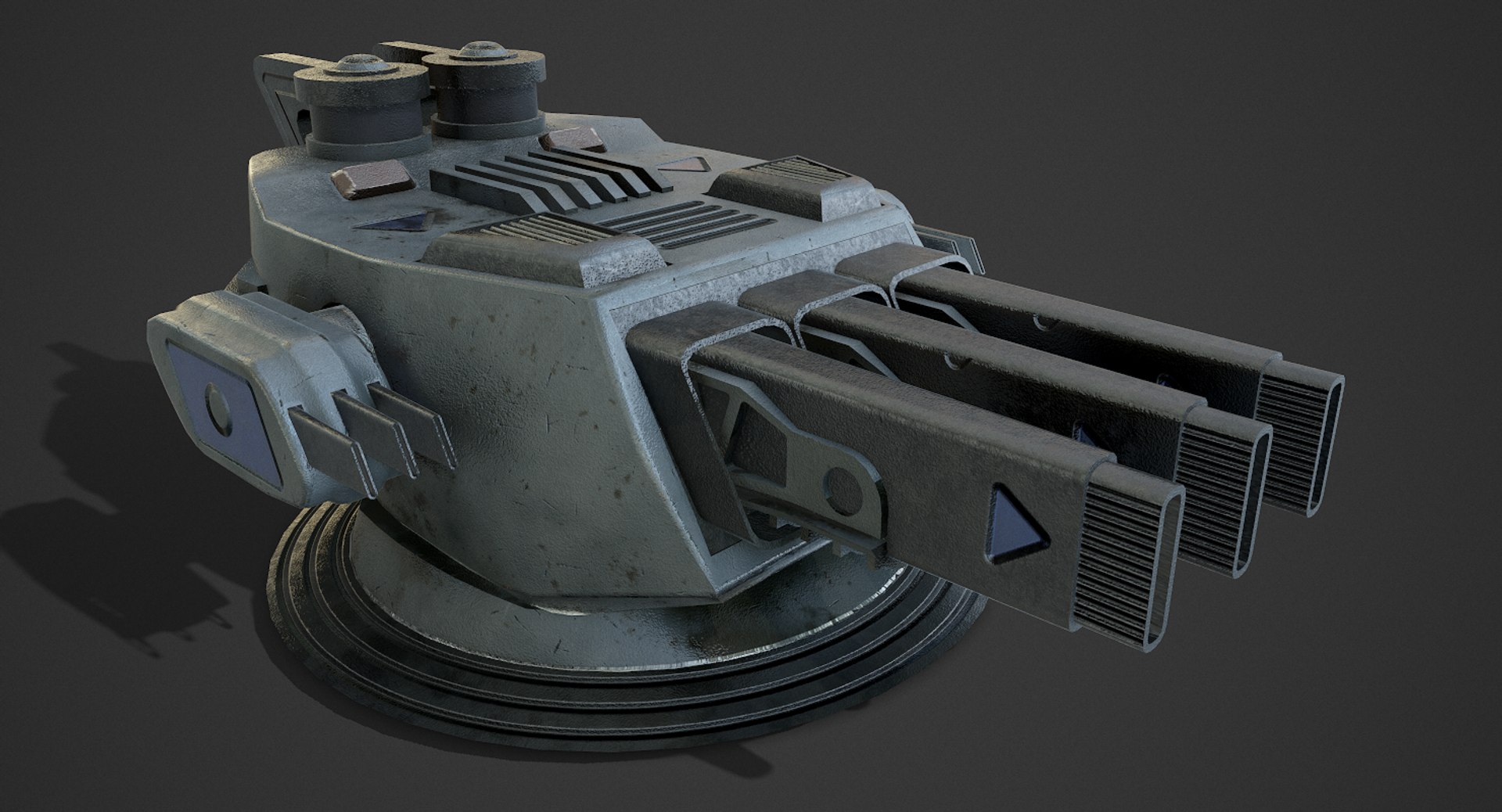 3D Heavy Plasma Cannon Sci-fi Model - TurboSquid 1406578