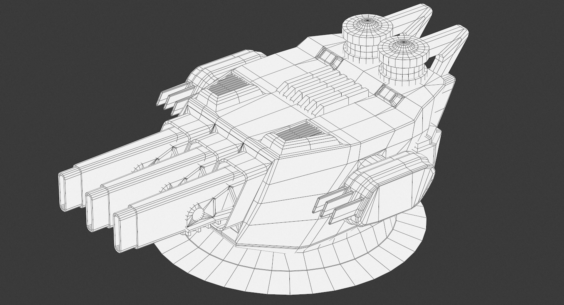 3D Heavy Plasma Cannon Sci-fi Model - TurboSquid 1406578