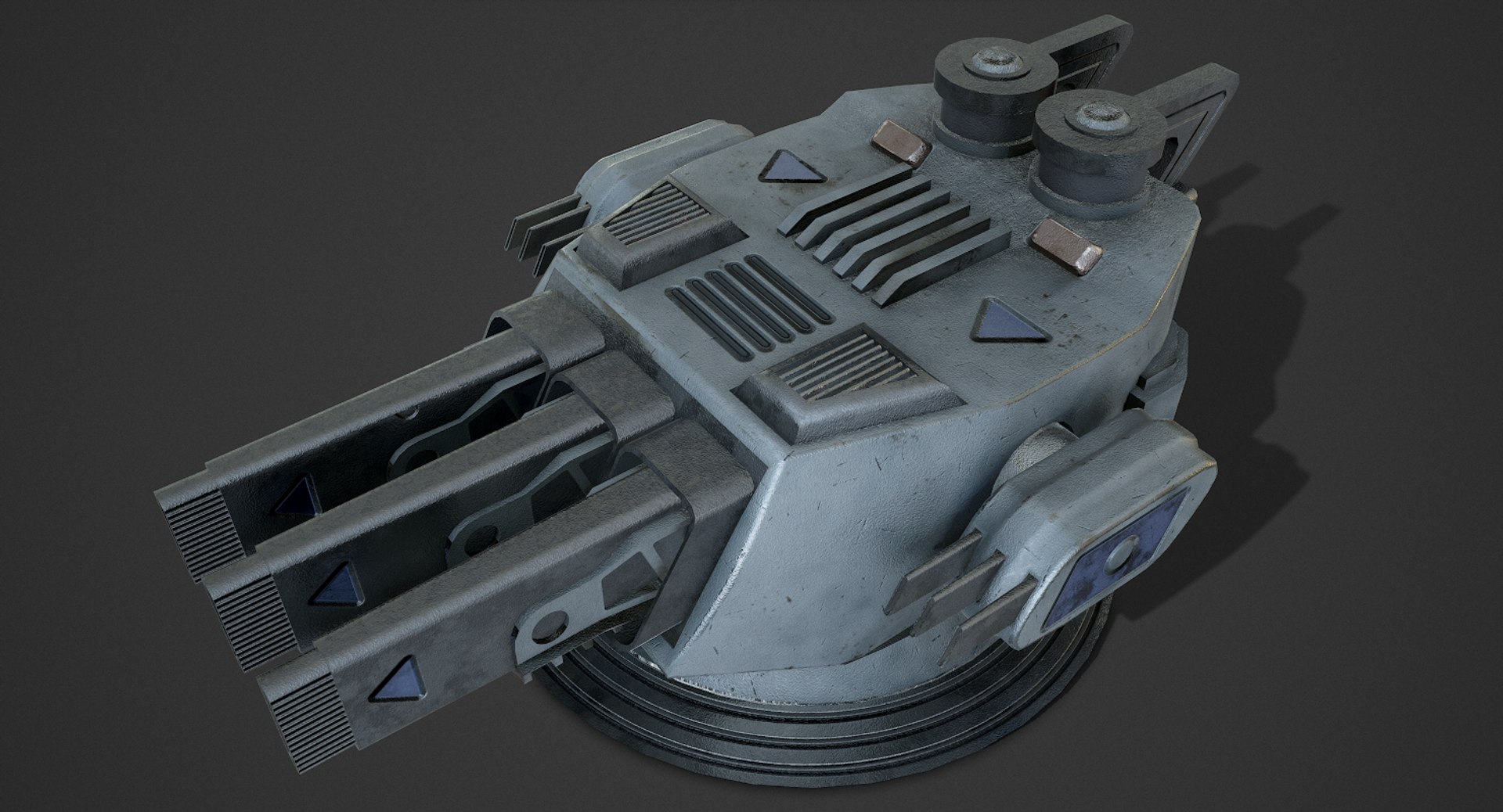 3D Heavy Plasma Cannon Sci-fi Model - TurboSquid 1406578