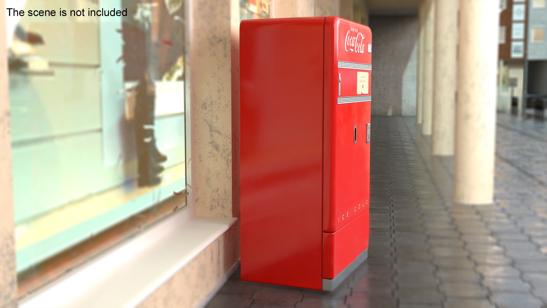 Vintage Coca Cola Vending Machine 3D Model - TurboSquid 2130234