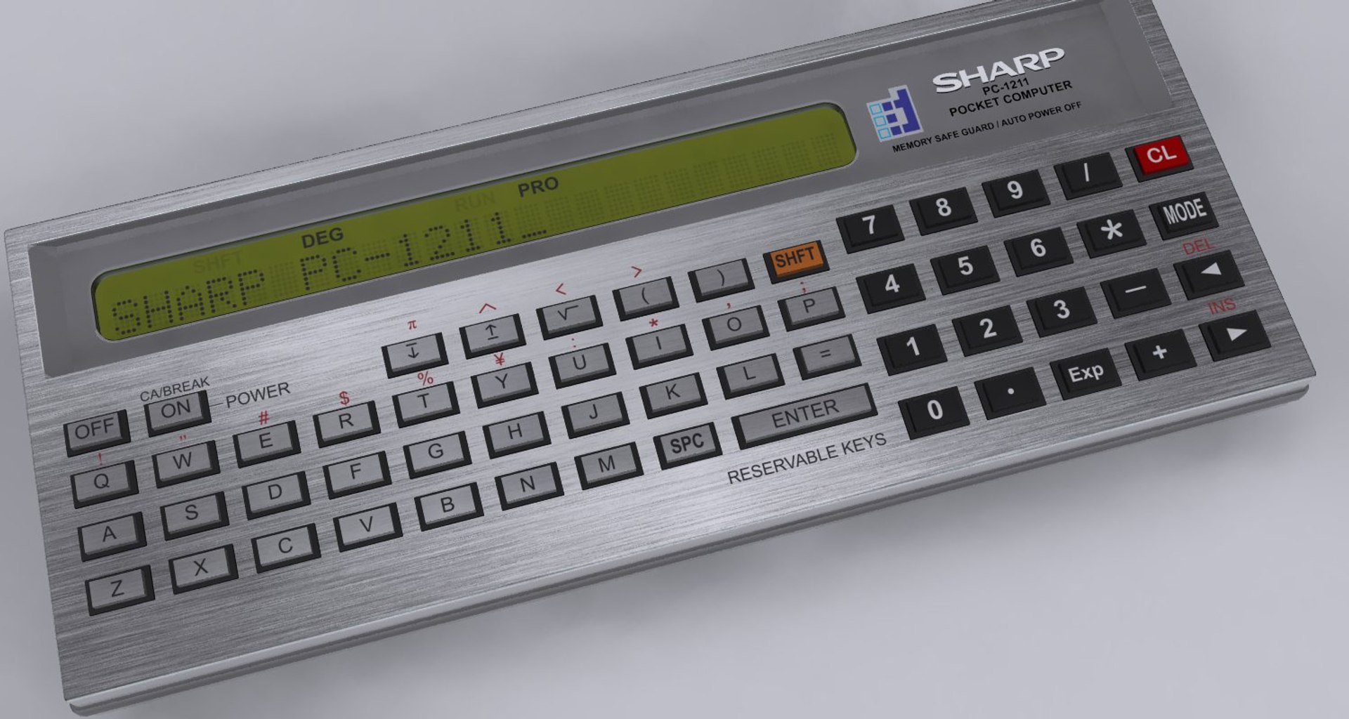 Free Max Model Sharp Pc-1211 Calculator