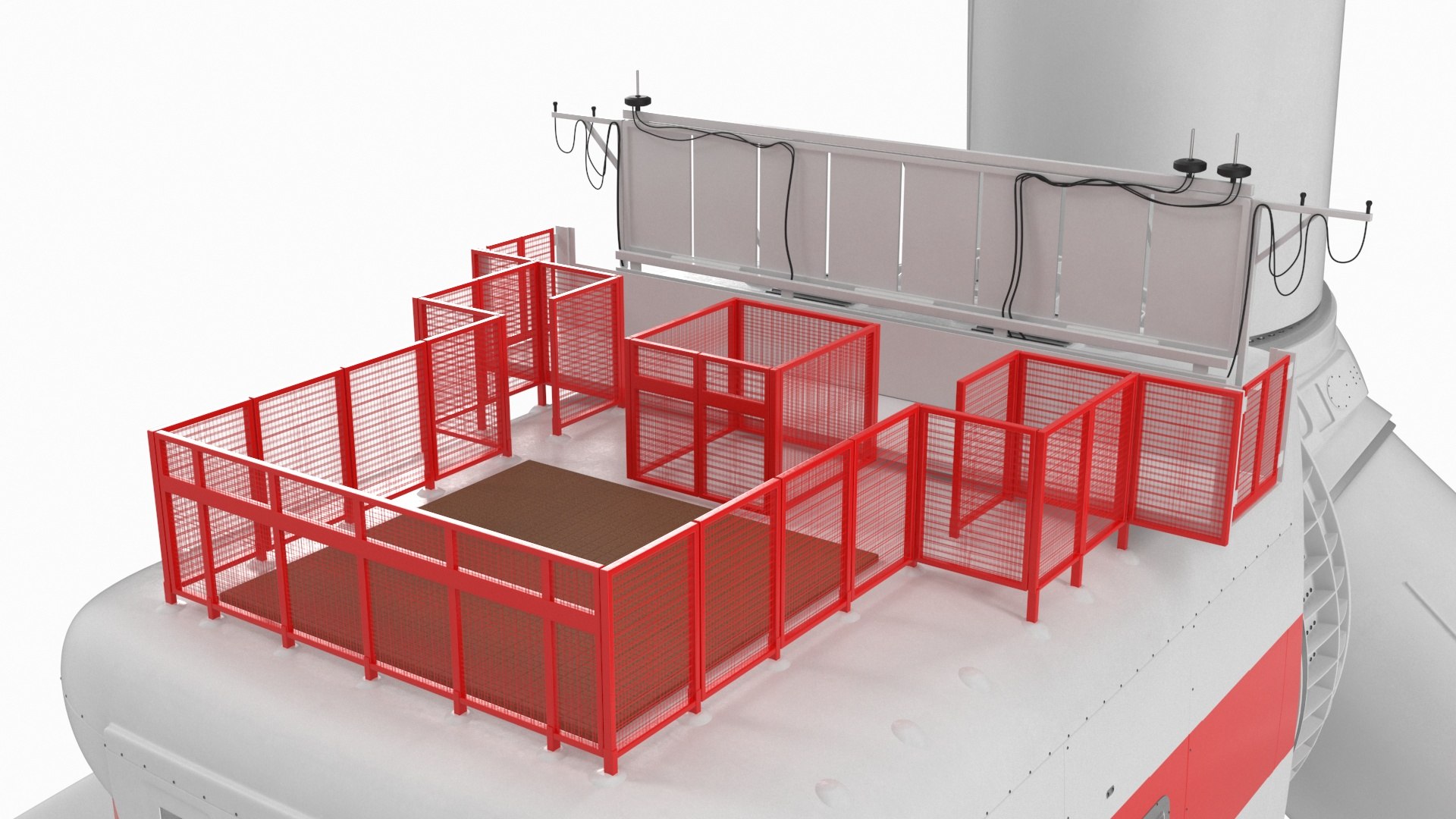 Offshore Wind Turbine Model - TurboSquid 2218462