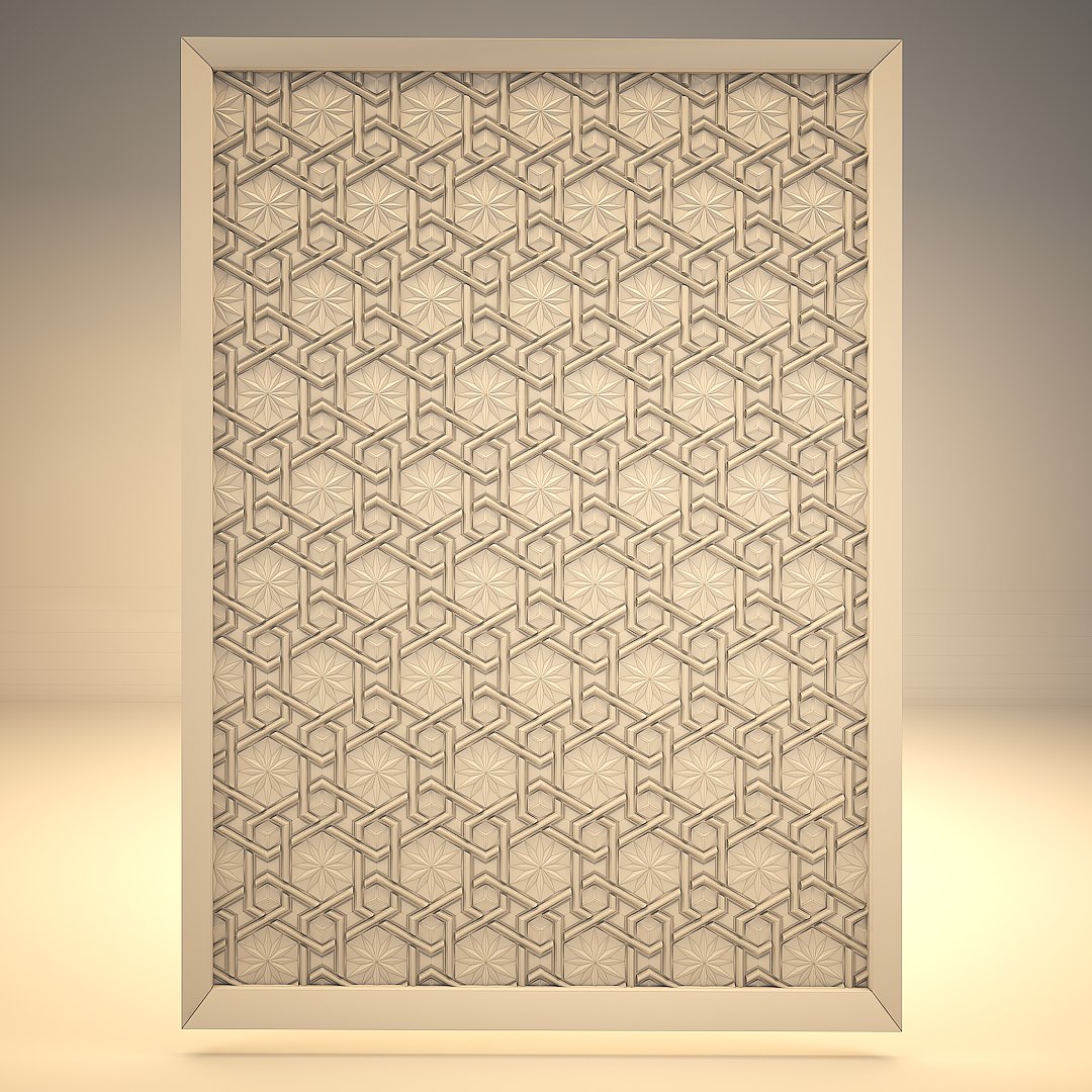 3D Model Islamic Pattern - TurboSquid 1168409