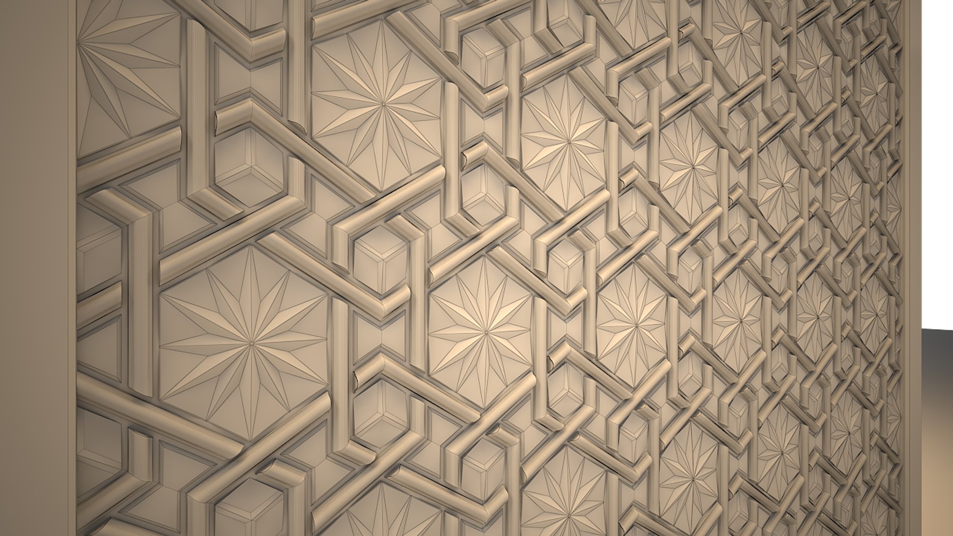 3D Model Islamic Pattern - TurboSquid 1168409
