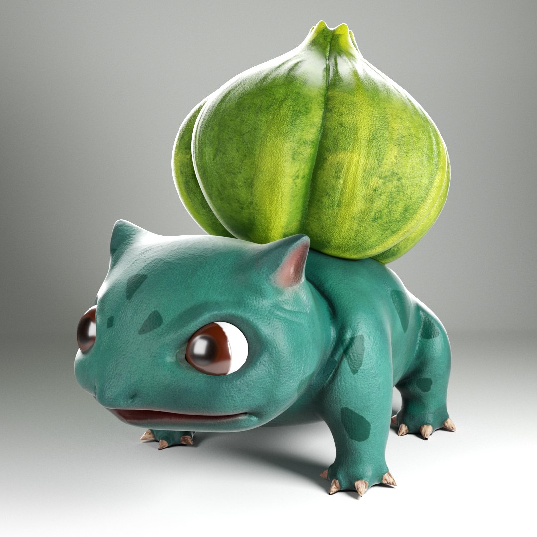 Grass Bulbasaur 3D Model - TurboSquid 1531546