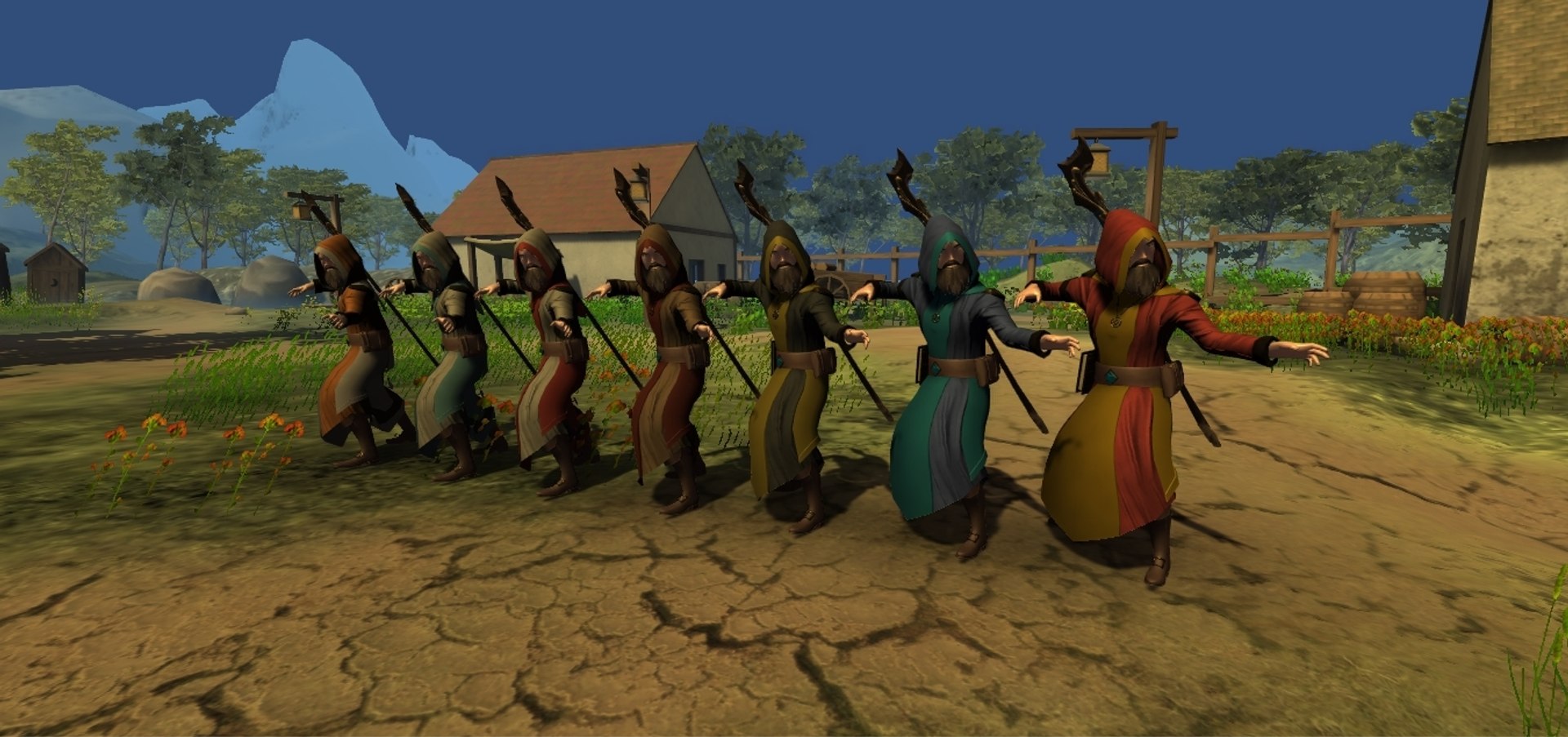 3D Animations Colors Staff - TurboSquid 1421564