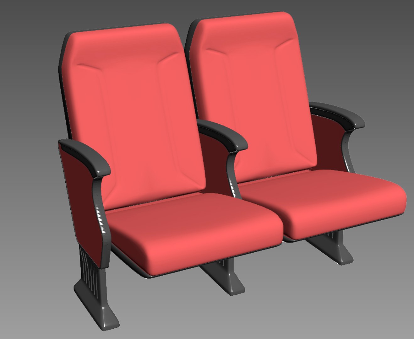 Conference Chairs 3D Model - TurboSquid 1619610