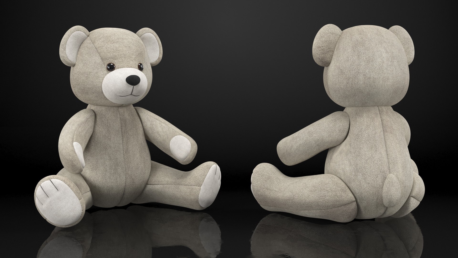 3D Rigged Teddy Bears Collection - TurboSquid 2419025