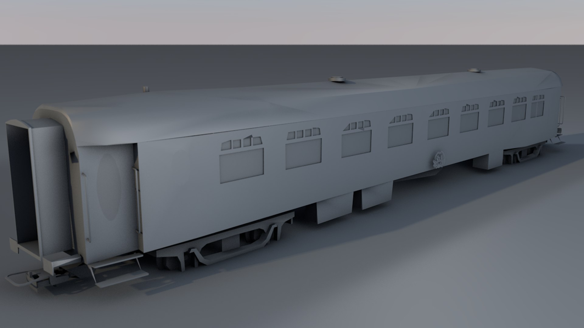 3D Train Railway Wagon Cart Model - TurboSquid 1376312