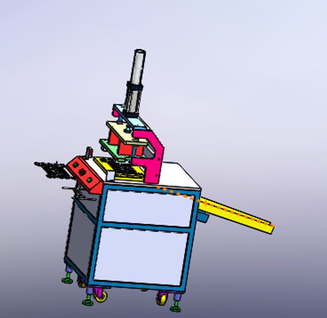3D Plastic Pressing Machine - TurboSquid 1221750