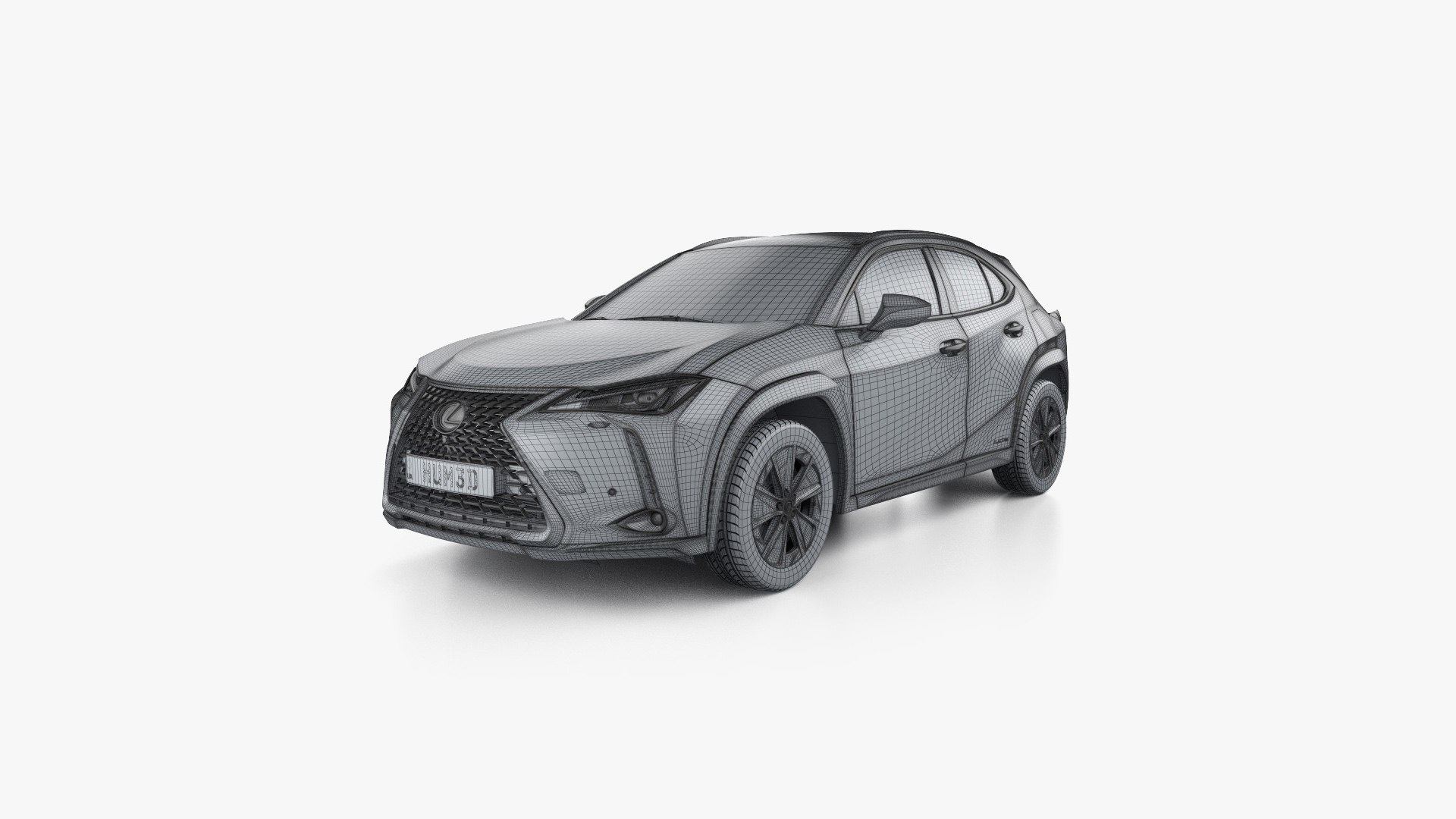 Lexus UX electric Premium 2020 3D - TurboSquid 2092748