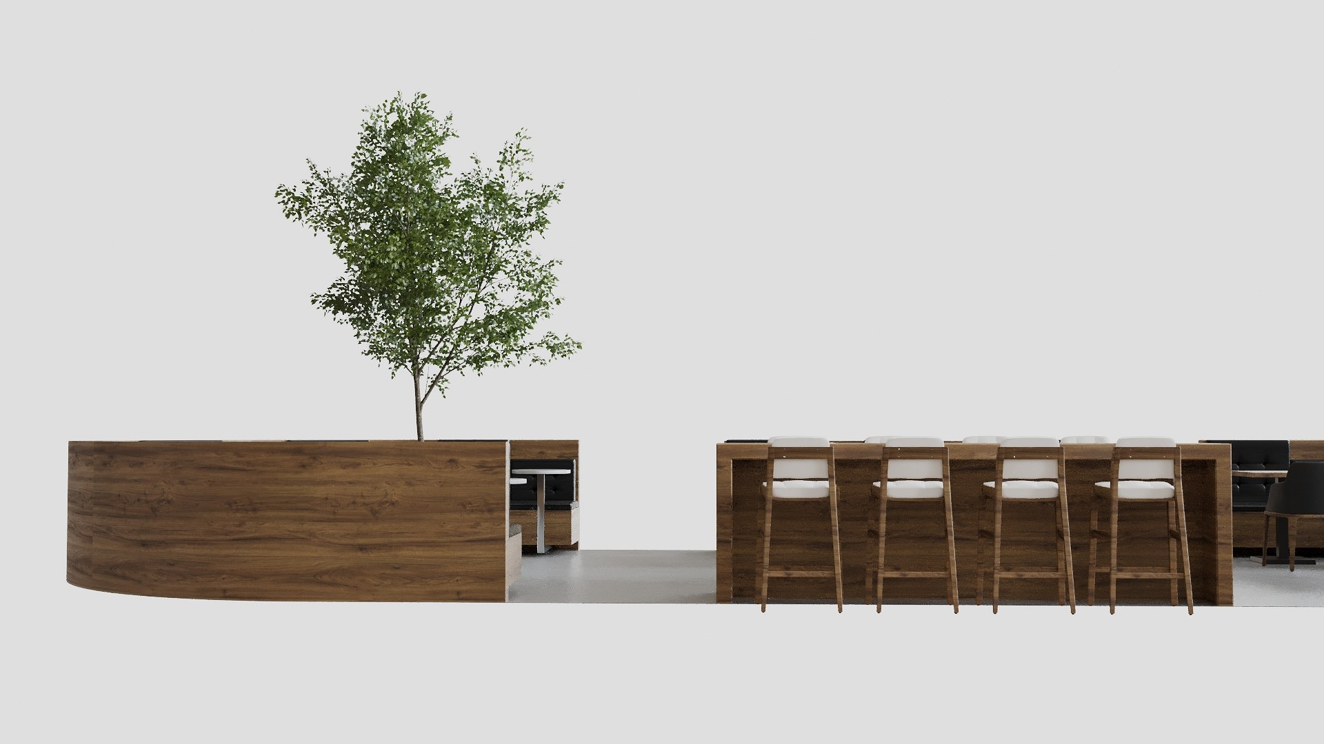 Food Court 3D - TurboSquid 1556504