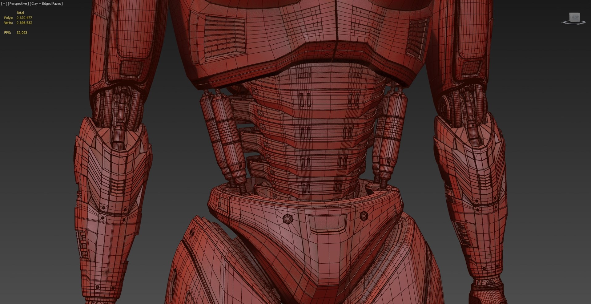 Futuristic Robot Man 2 3D Model - TurboSquid 1446713