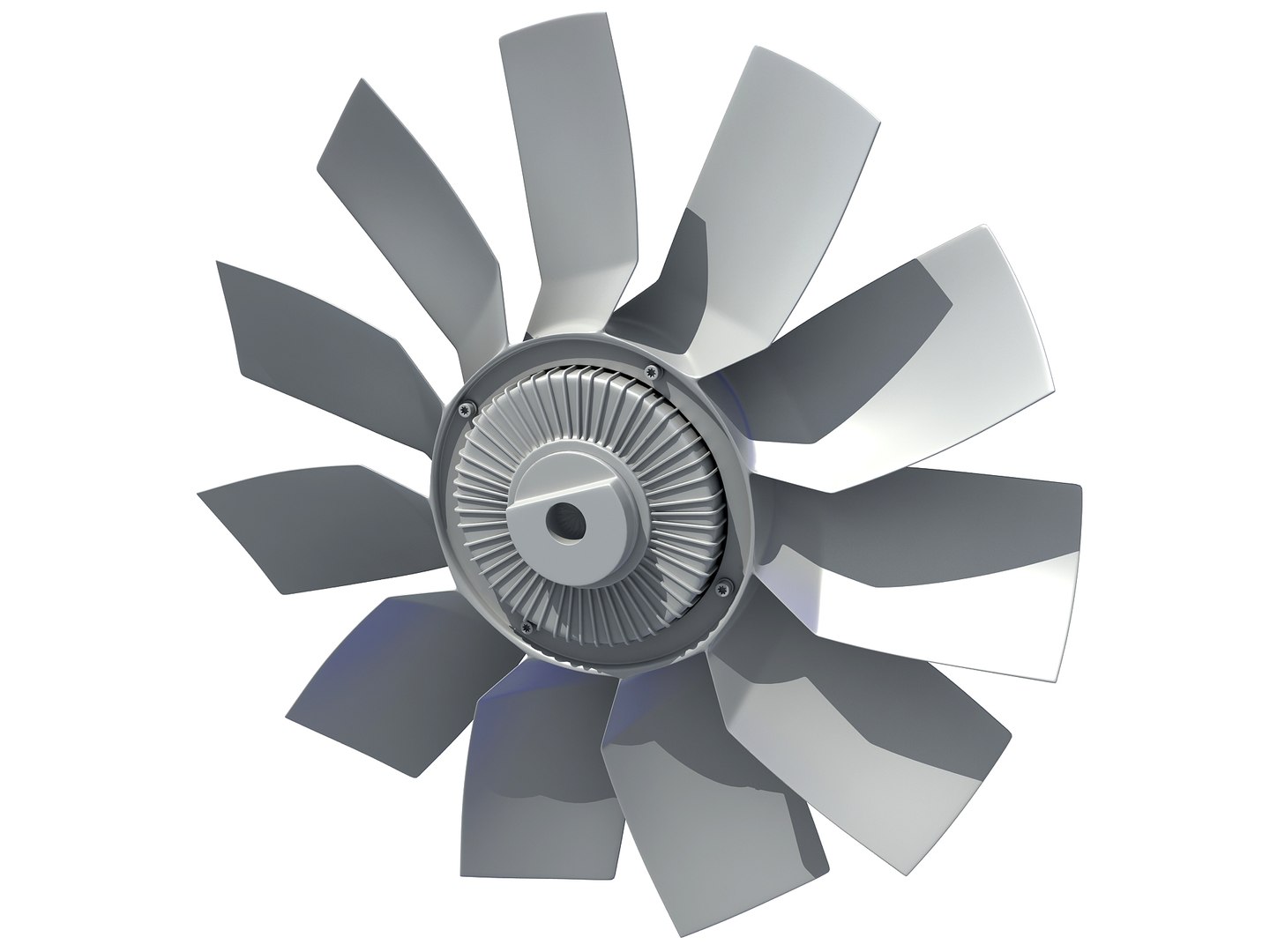 Car engine cooling fan 3D model - TurboSquid 1411502